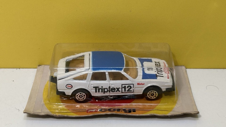 CORGI JUNIORS ROVER SD1 3500 TRIPLEX BRITISH RALLY CAR / MINT IN ...
