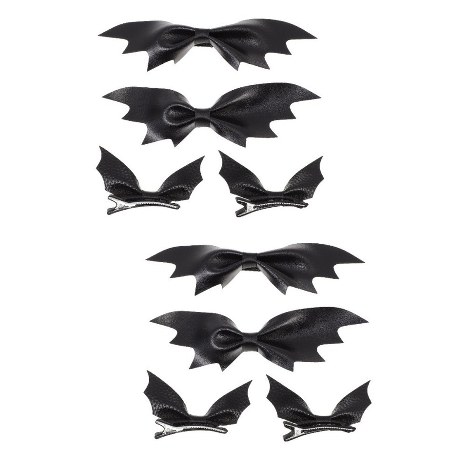 8 pcs Bat Wing Hair Clips Goth Hair Clips hair barrettes bat hair ...