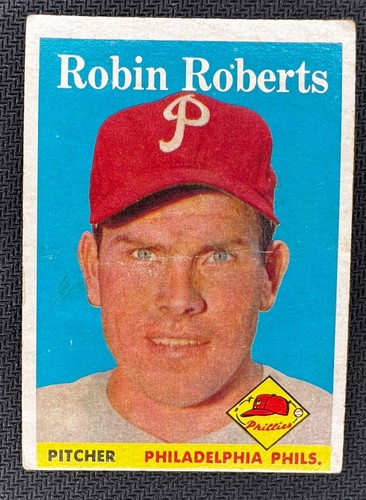 1958 Topps - #90 Robin Roberts | eBay