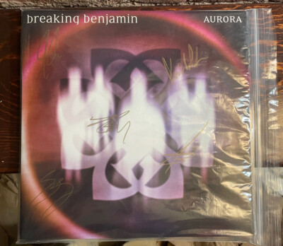 Genuine Breaking Benjamin Signed Autographed Album. OFFIClAL MERCH ...