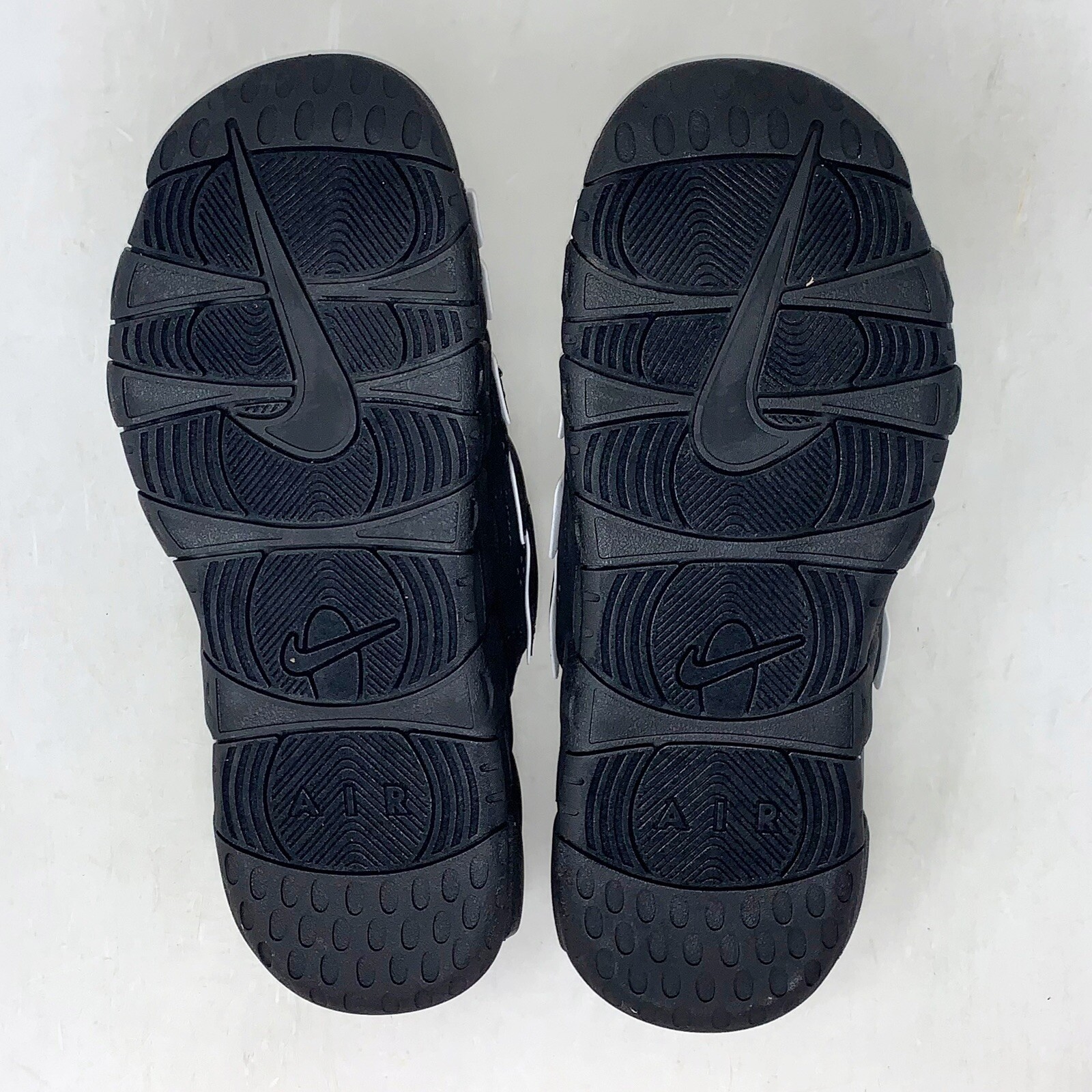 Nike Air More Uptempo Panda Black Slides, Size 10 BNIB DV2137-001 | eBay