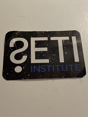 SETI Institute Decal Sticker Stars Background Small Approximately 3 x 2 ...