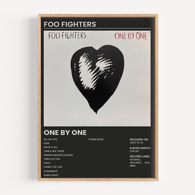 Foo Fighters -One by One Album Cover Art Poster Print. | eBay Australia
