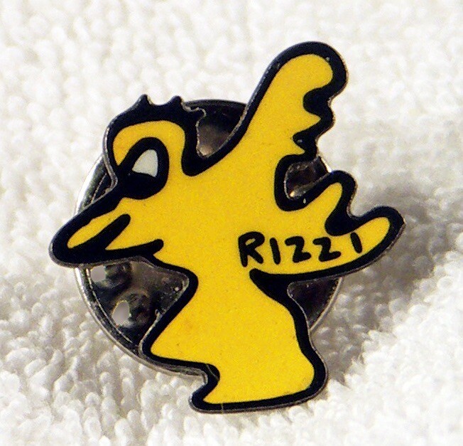 James Rizzi " Love Bird Pin " With Rizzisignatur! A Must Have for Every ...