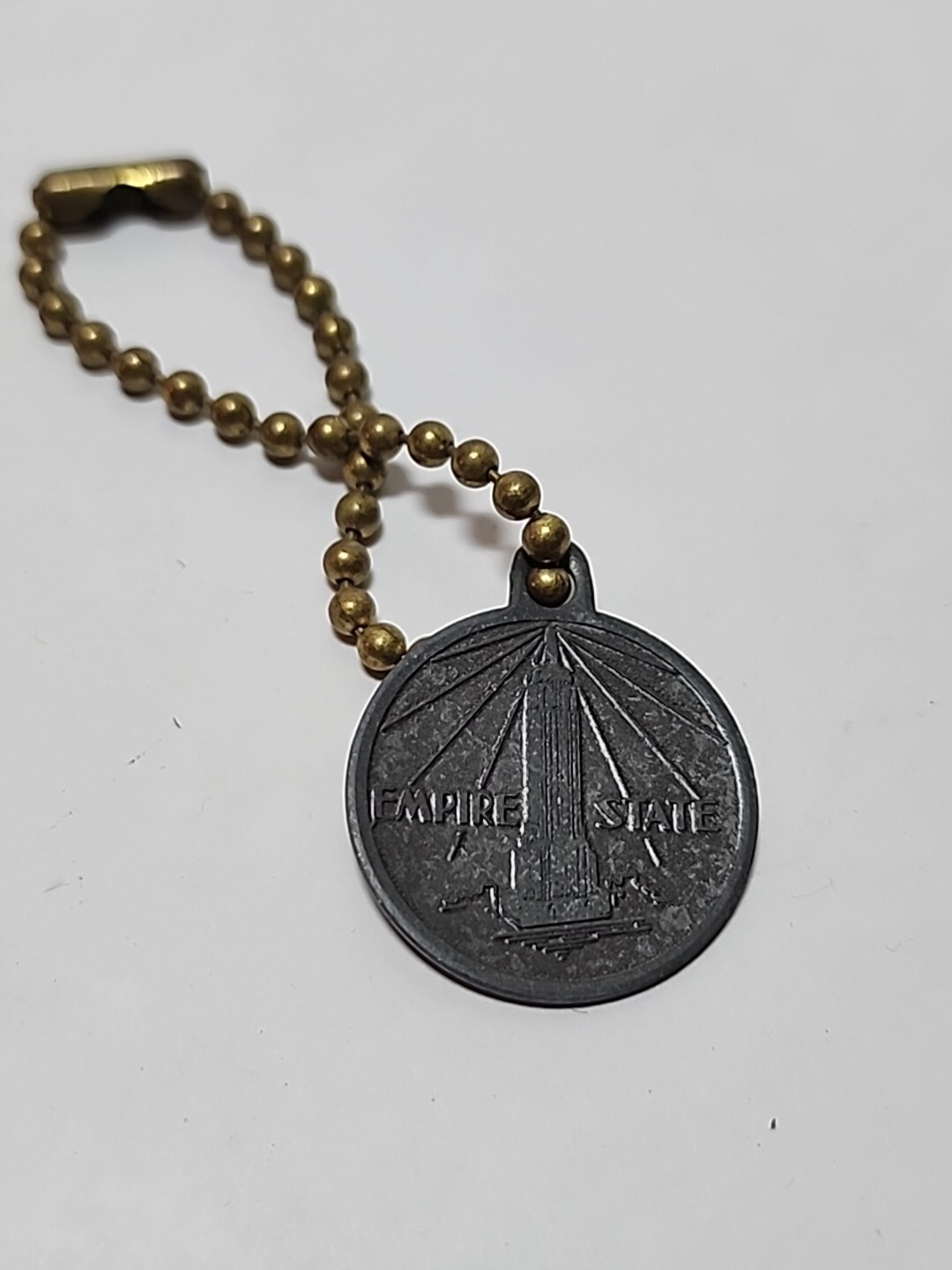 Empire State BUILDING KEY FOB on chain World's Tallest building NYC ...