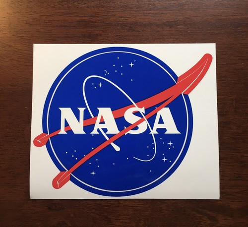 Vintage NASA Space Program Logo Decal Sticker | eBay