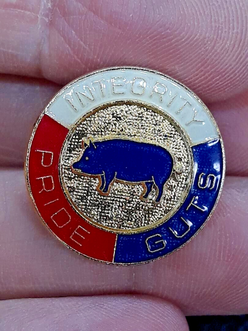 Vintage 1970's Pride Integrity Guts PIG Collector's T… - Gem