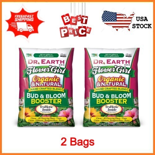 Dr. Earth Flower Girl Premium Bud & Bloom Booster Plant Food, 3-9-4 ...
