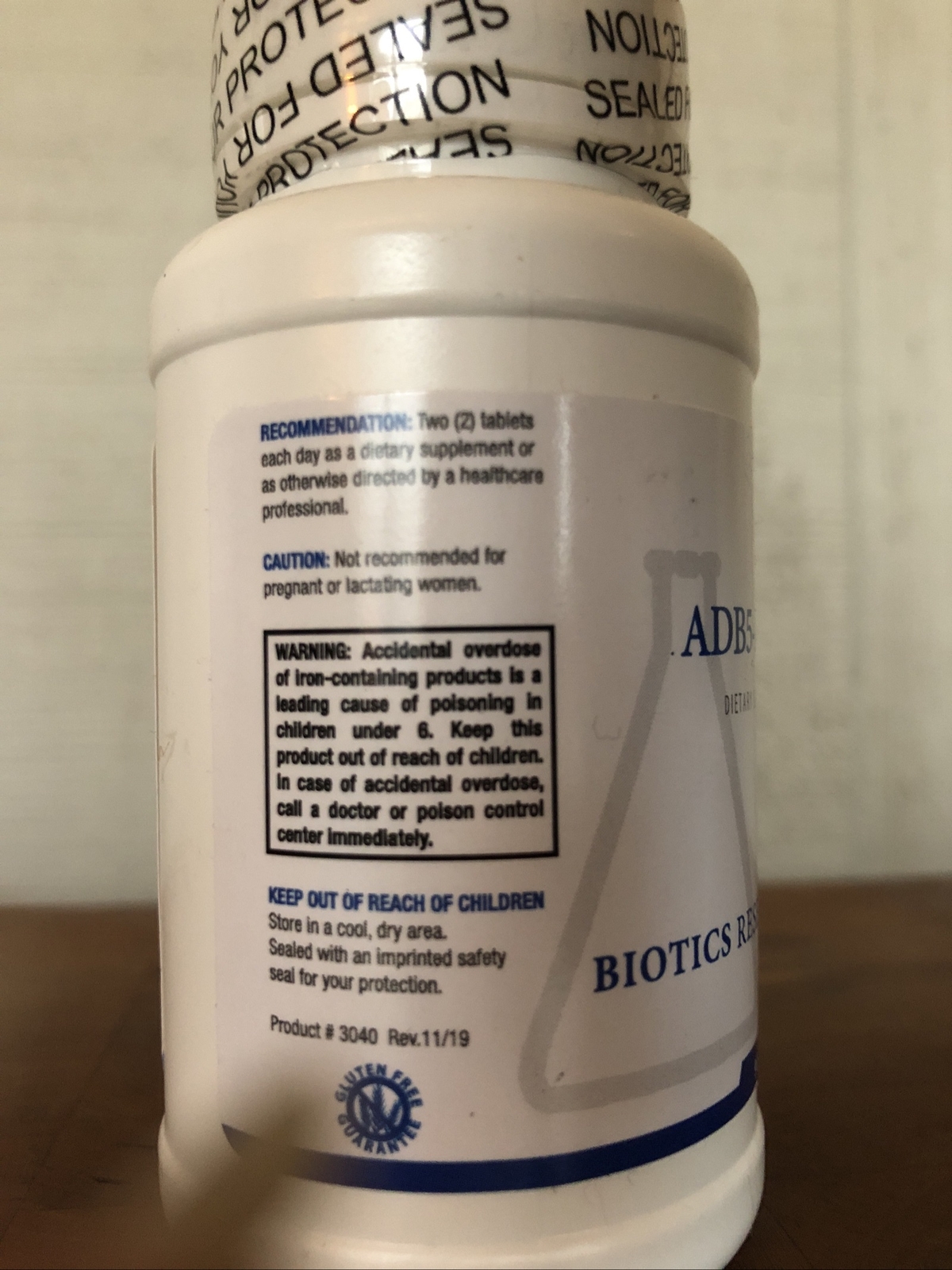 Adb5-plus Dietary Supplement by Biotics Research 90 Tablets for sale ...