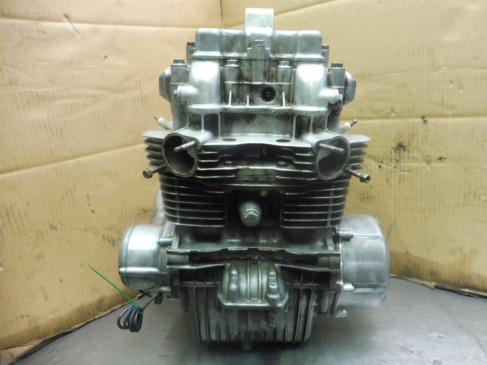 1980 Kawasaki KZ400 KM223B. engine motor compression untested kick ...