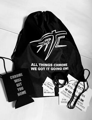 ATC MERCH SWAG PACK 1 - ATC DRAWSTRING BAG + ATC CHROME WILL GET YOU ...