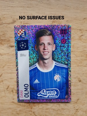 2019 Topps UCL 2019-20 DANI OLMO ROOKIE Sticker #554 Dinamo Zagreb S1 ...