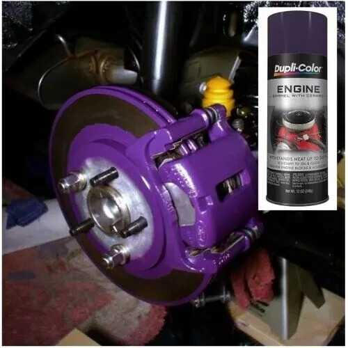 Plum Purple Coating Caliper Brake Rotor Drum Engine Blocks High Temp ...