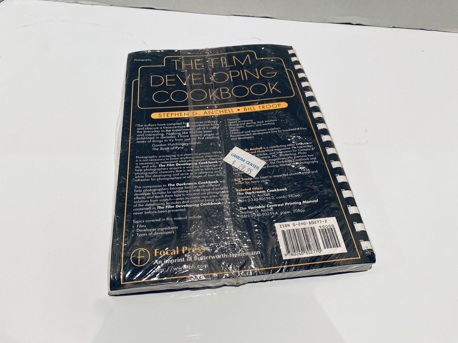 Alternative Process Photography Ser.: Film Developing Cookbook by Steve ...