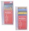 Made in USA Checkbook Plastic Insert For Pictures Cards 6 Pages SET OF ...