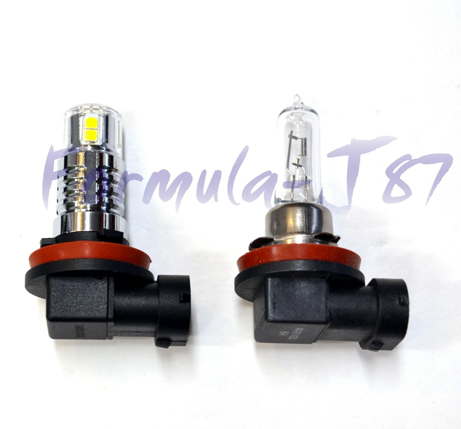 LED 20W H9 White 6000K Two Bulbs Head Light High Beam Replacement Lamp ...