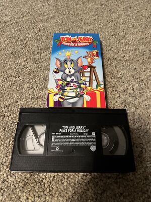 Tom and Jerry - Paws For a Holiday (VHS, 2003, Slipsleeve) 12569572232 ...