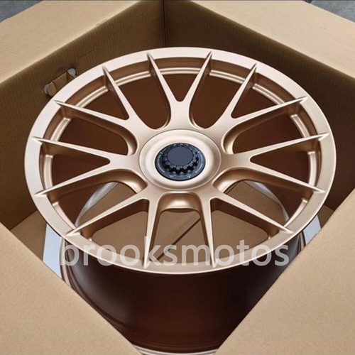 19" FORGED SATIN GOLD WHEELS RIMS FIT PORSCHE 911 997.2 CARRERA S/T ...