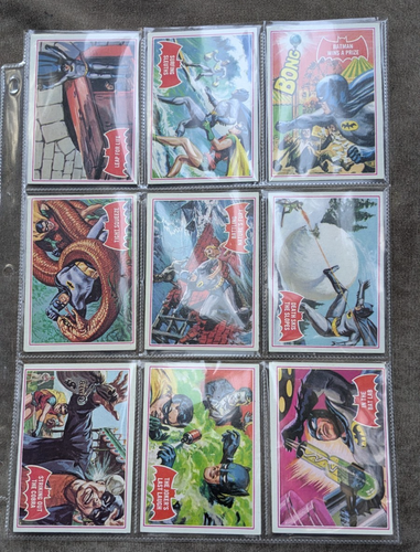 1966 Topps Batman A Series Red Bat Trading Cards - 39 Cards | eBay