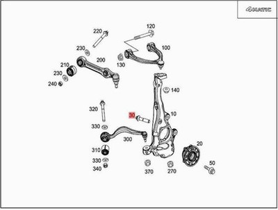 Genuine MERCEDES Glc A205 C205 C238 C253 S205 Screw with feature ...