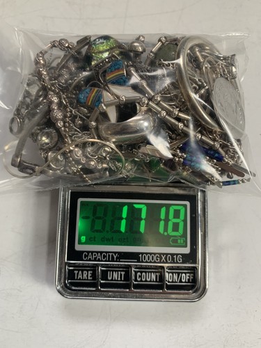 Vintage Sterling Silver Jewelry Scrap/Repair Lot 171.8 Grams Rings ...