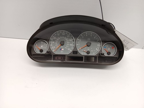 BMW 2001-2006 E46 M3 SMG Instrument Cluster Gauge Odometer Speedometer ...