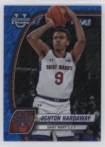 2024-25 Bowman U Chrome Blue Shimmer Refractor /35 Ashton Hardaway #93 ...