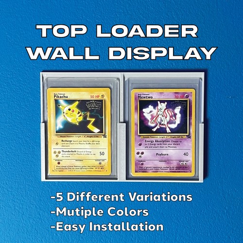 Toploader Wall Display | Pokemon, Sports Cards, Yu-Gi-Oh, MTG (Cards ...
