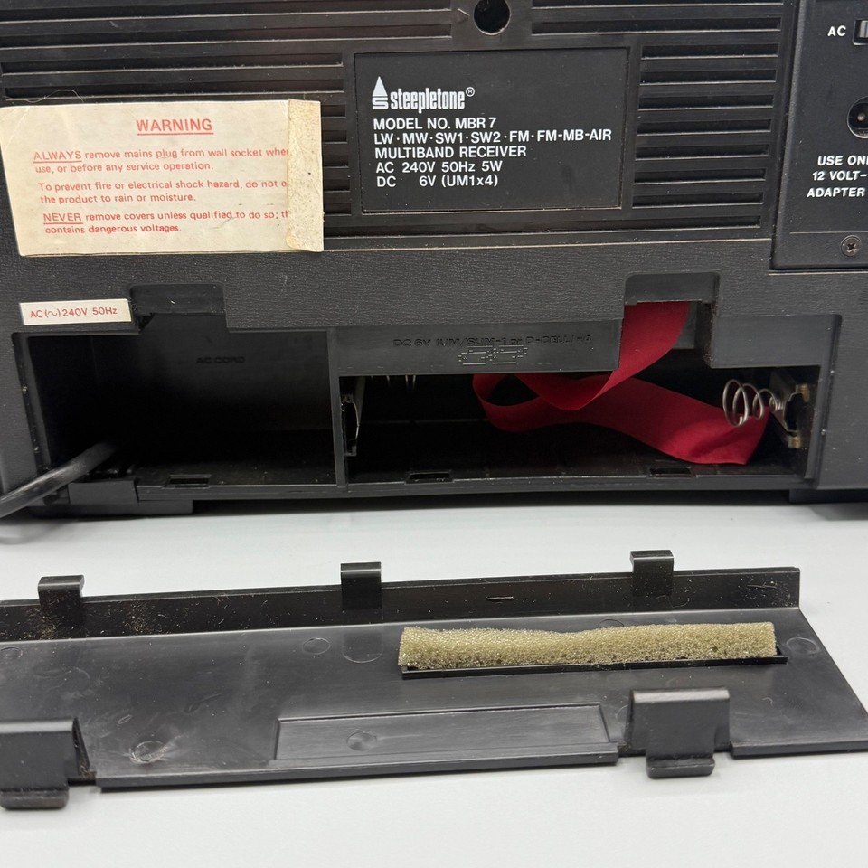 Vintage Steepletone MBR-7 Multiband Radio Receiver | eBay