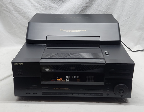 Sony CDP-CX151 100 CD Automatic Disc Loading CD Changer Tested ...
