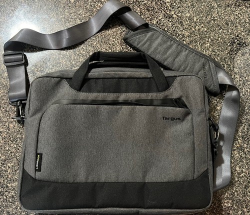 Targus 14” Cypress Slimcase Laptop Bag With Shoulder Strap EcoSmart ...