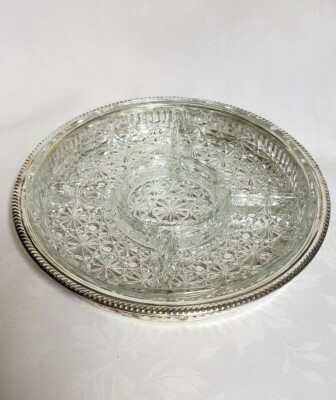 Platters & Trays - Silver Plated Relish
