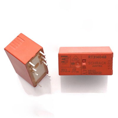 5PCS TYCO RT314048 Power Relay 48VDC 8Pin 16A 250V | eBay