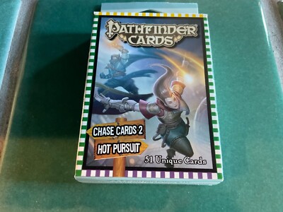 Paizo Pathfinder Cards CHASE CARDS 2: HOT PURSUIT Cards new sealed ...