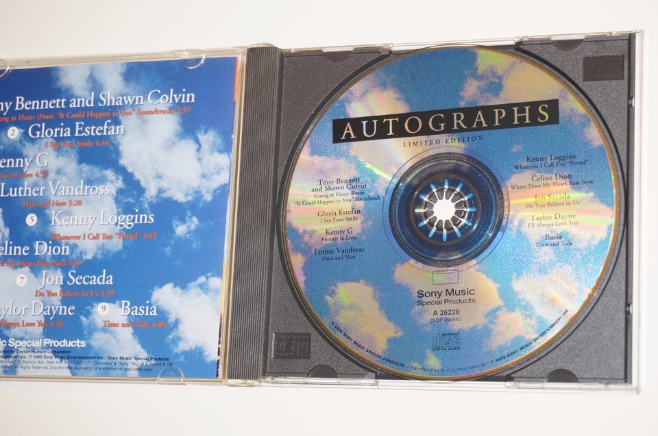 AUTOGRAPHS A COLLECTION OF FAVORITES LIMITED EDITION (CD) | eBay