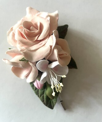 Handmade Flower Brooch | eBay