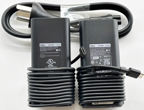 Dell 65W Laptop Charger USB Type C AC Power Adapter RGF3F LA65NM190 ...