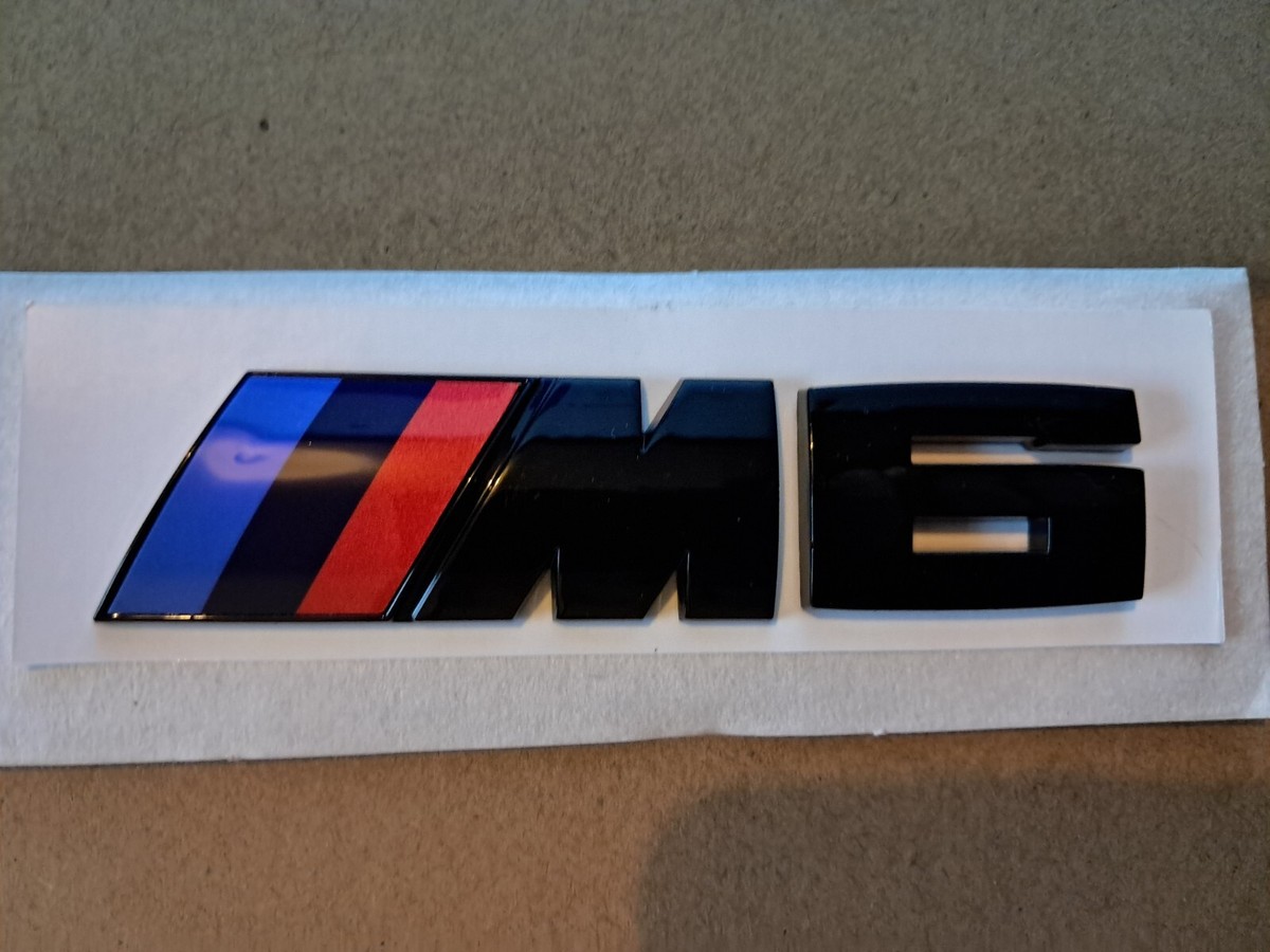 Bmw M6 ロゴ BMW 6 Series Emblem M6 COMPETITION Number Letters Rear