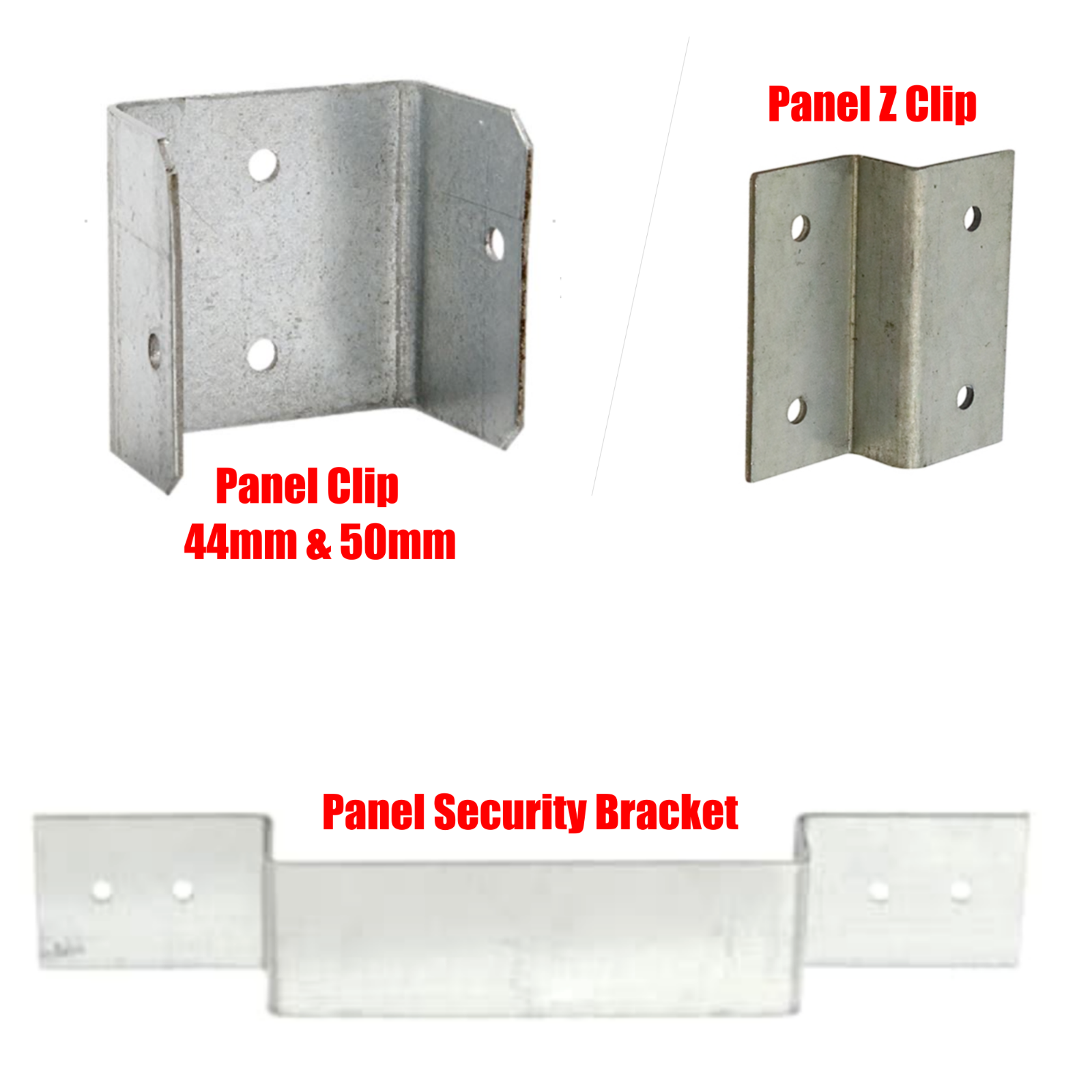 Fence Panel Security Bracket Clip Locking Post TrellisDecking Garden ...