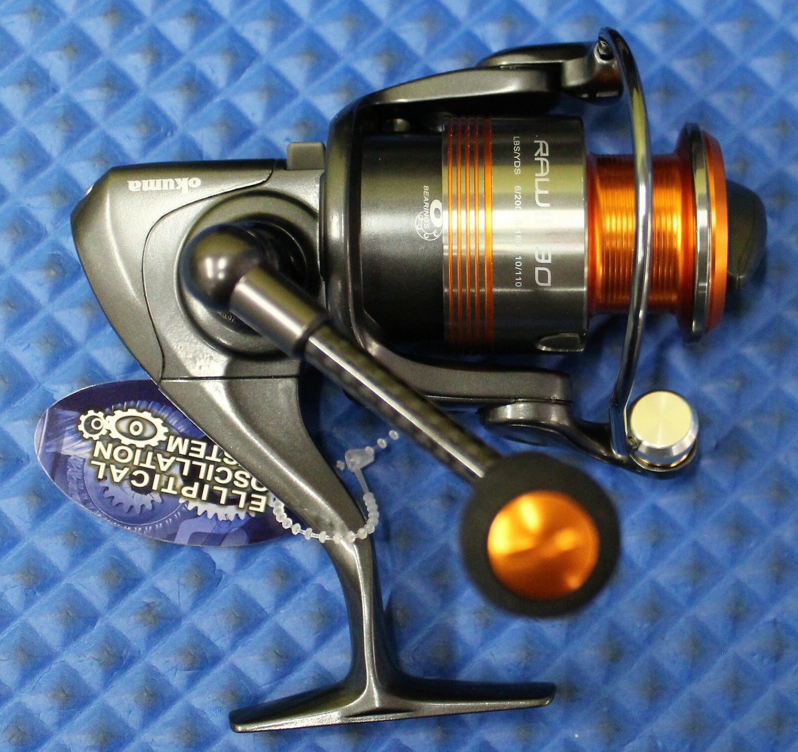 Okuma Raw Ii-30 5.0 1 Gear Ratio Spinning Reel for sale online | eBay