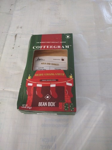''"1 Serving Bean Box Coffeegram Holiday Coffee Milk & Cookies medium ...