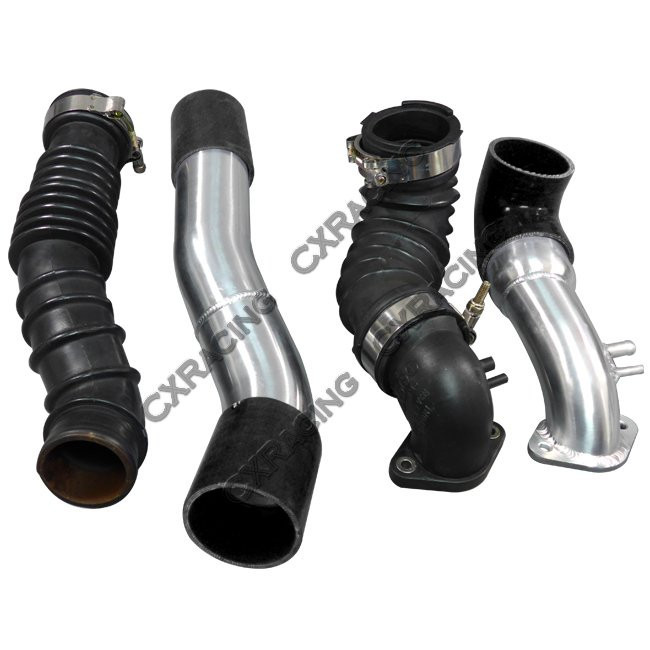 Cold Air Intake Pipe Kit For RX7 RX-7 FD Stock Twin Turbo 92-02 Black ...