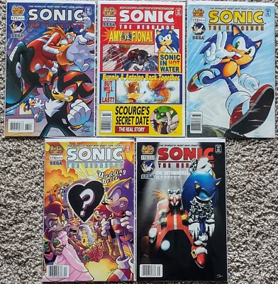 Sonic the Hedgehog Archie Comics #171 172 173 174 175 (Bagged & Boarded ...