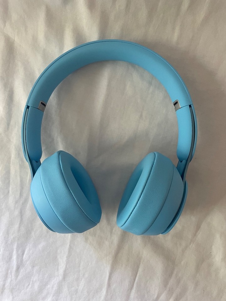 Beats by Dr. Dre Solo Pro On Ear Wireless Headphones Light Blue FOR ...