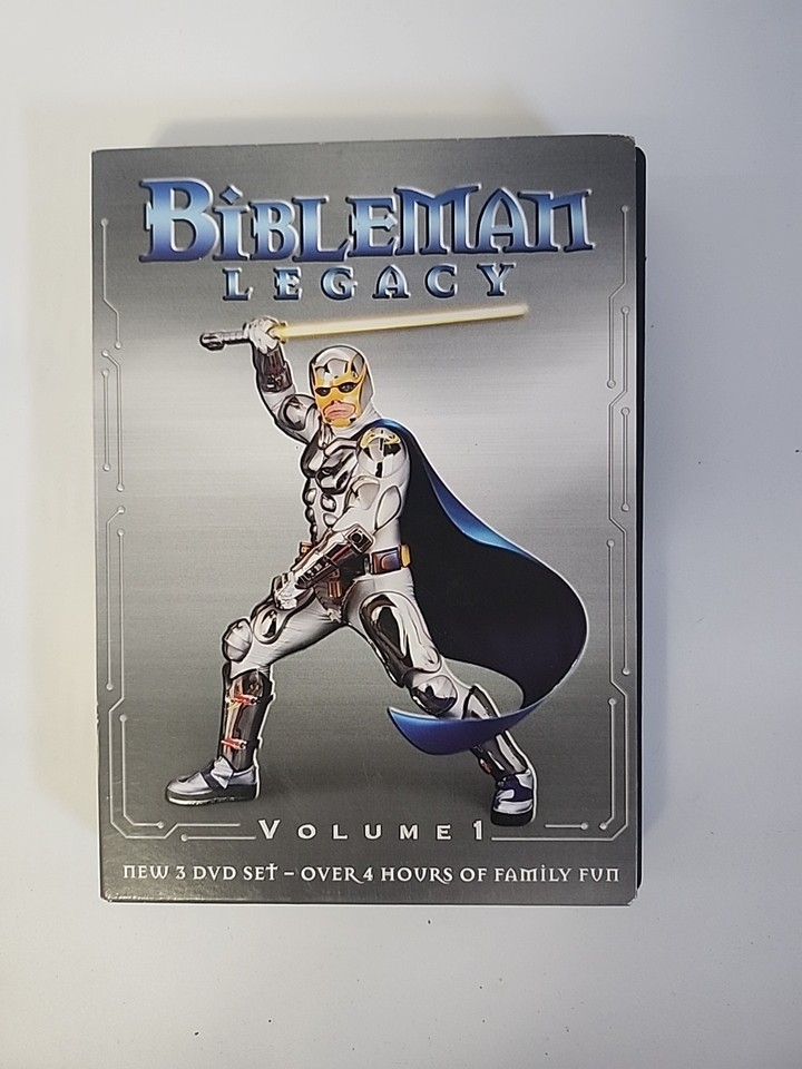 Bibleman - Legacy, Vol 1 (DVD, 2008) Set Of 3 Discs Free Fast Shipping ...