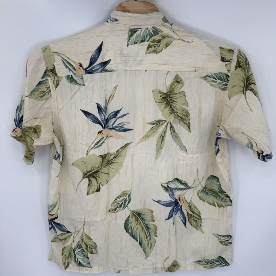 Pau Hana Men's Hawaiian XL Multicolor Short Sleeve Floral Aloha ...