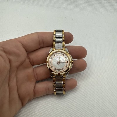 Bulova Women's Diamond Watch 32mm 98P134 | eBay