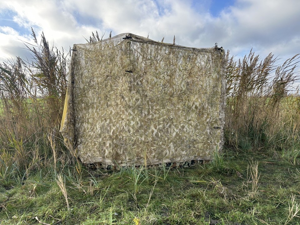 Stealth 2-ply harvest-reed camo hide net,Woodpigeon Shooting ...