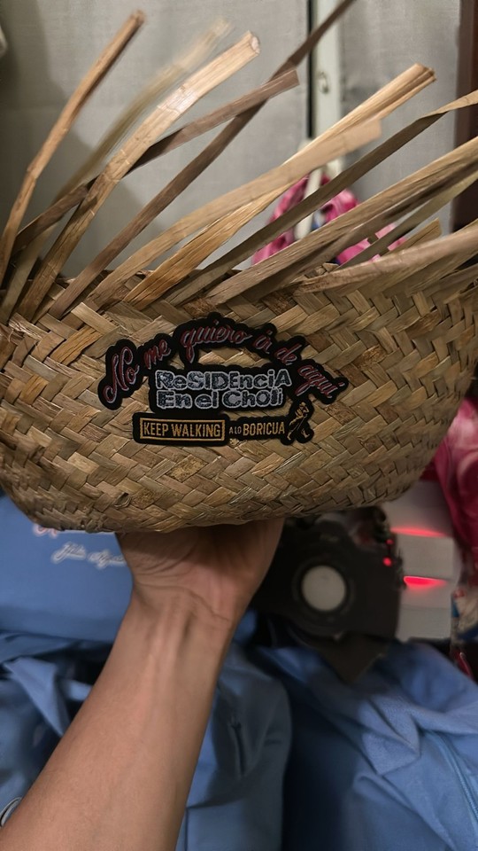 Bad Bunny Pava Straw Hat Exclusive No Me Quiero Ir De Aqui Puerto Rico DMTF RARE | eBay