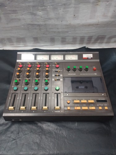 Tascam Teac 244 Portastudio 4-Track Cassette Recorder Operation Made ...